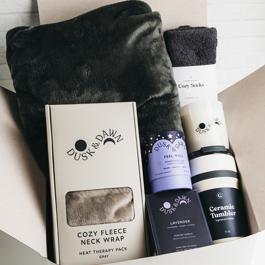 Comfort & Care Gift Box – Light Gray | Sympathy & Get Well Gift ...