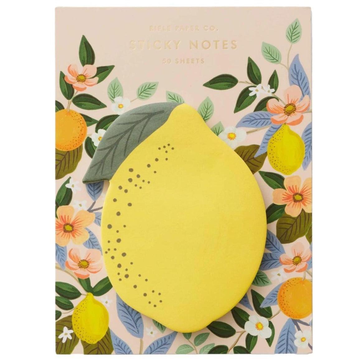 Lemon Sticky Notes - Gifts For Administrative Assistants - Office ...